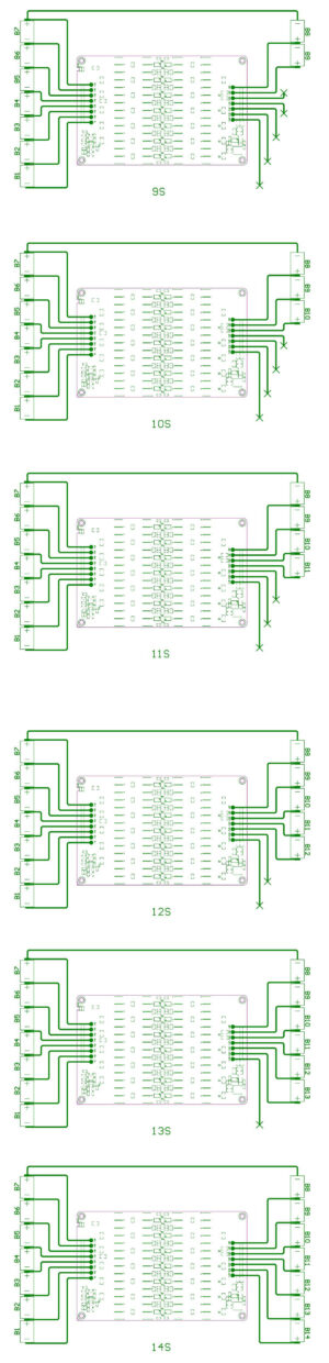 Wiring diagram Of 9S 10S 11S 12S 13S 14S 5A Capacitor Active Equalizer ...